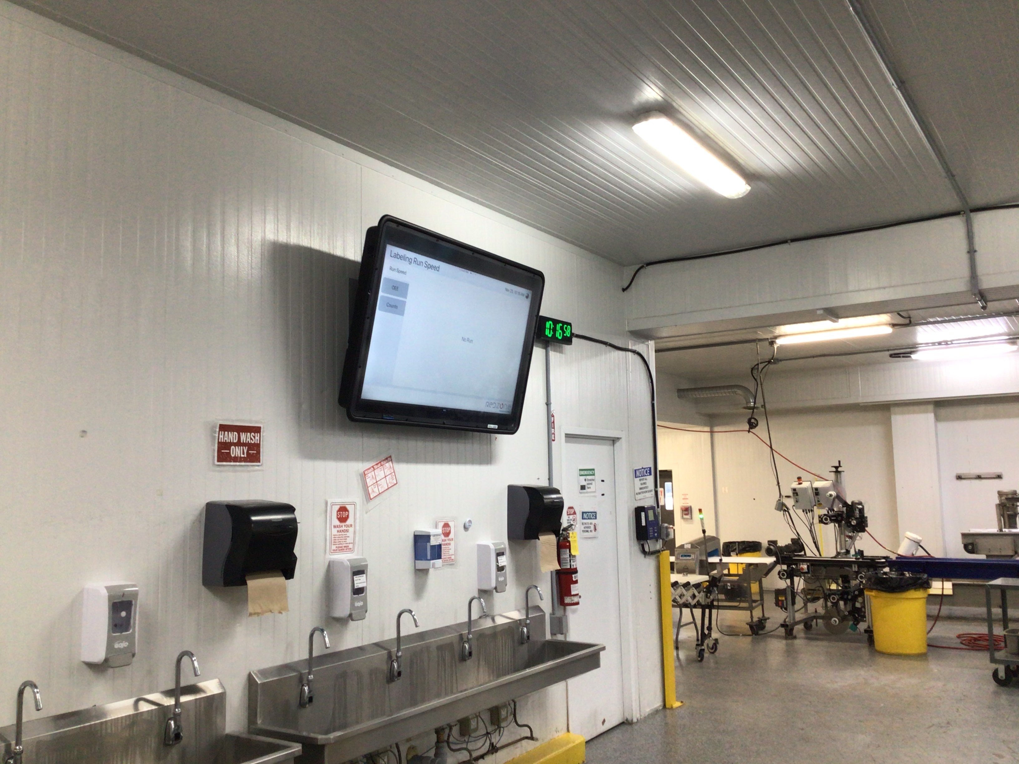 Food Processing Digital Signage Solutions | TV Protec